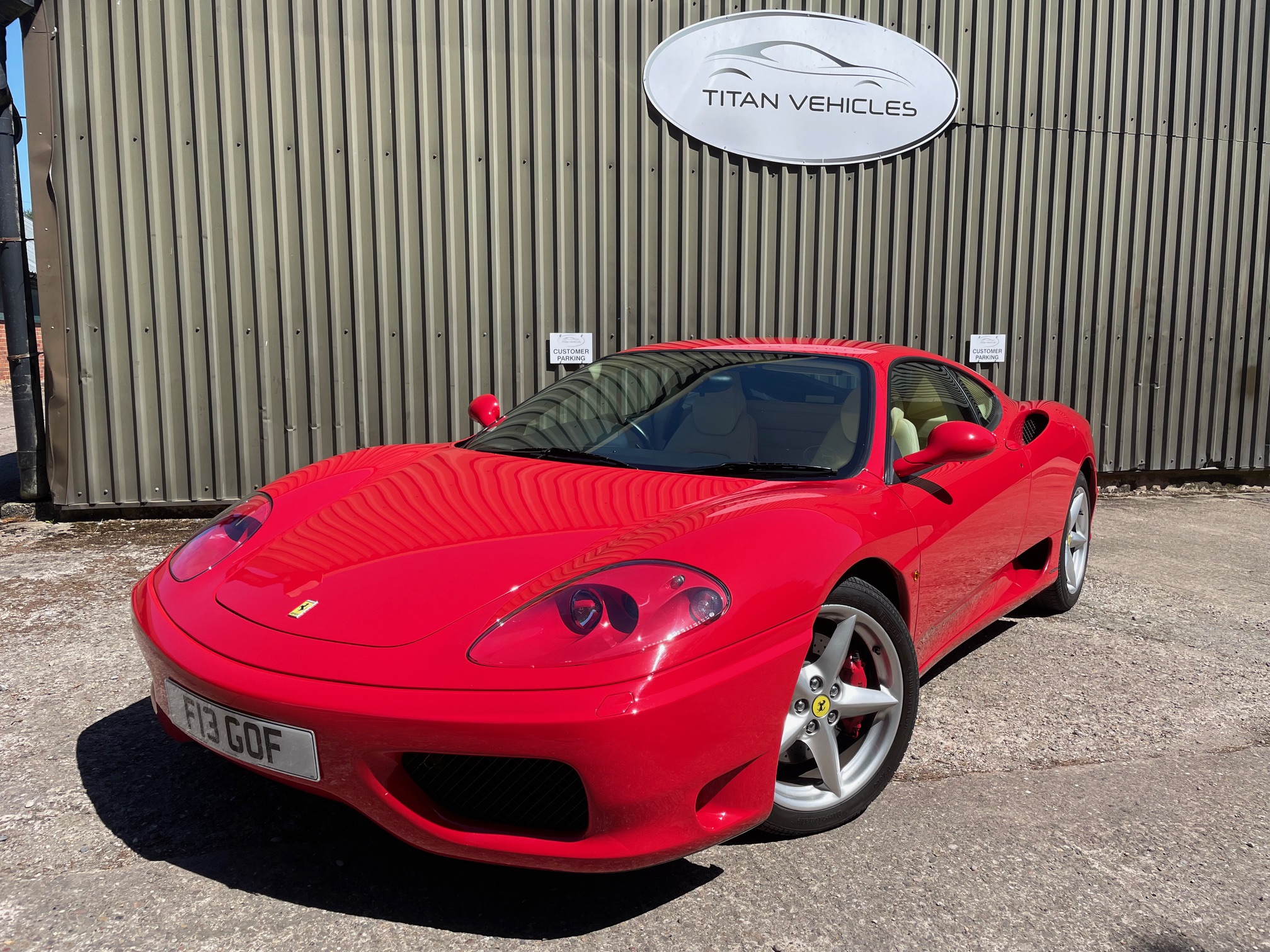 Ferrari 360 F1 Modena Coupe - Titan Vehicles Ltd